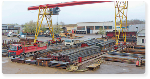 Tronex - Produse metalice, materiale de construcție, și elemente forjate.